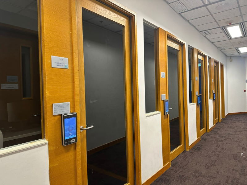 AV Editing Suite B (room LC-103) - HKUST Library Floorplans