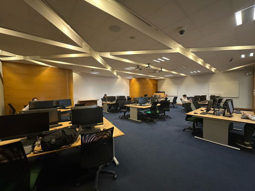 E-learning Classroom B (room LC-113/LG1-344) - HKUST Library Floorplans