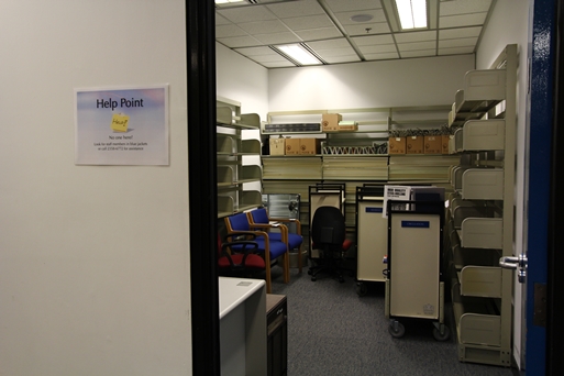 Sorting Room (room LG3-13) - HKUST Library Floorplans