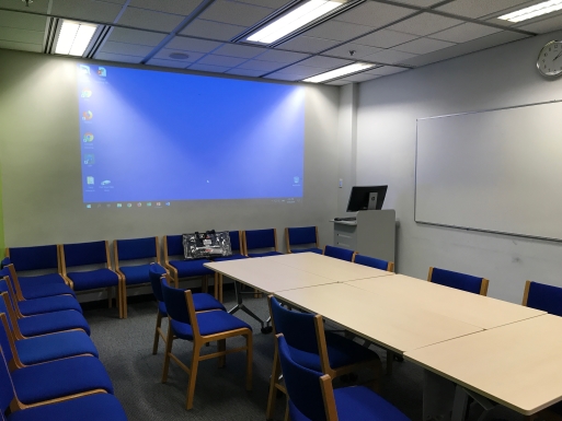 Seminar and Presentation Room (room LG3-10) - HKUST Library Floorplans